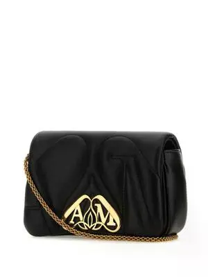 Alexander McQueen Seal Cross Body Bag - Black