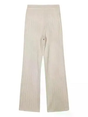Lorena Antoniazzi Wide-ribbed Knit Trousers