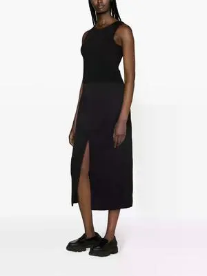GOLDEN GOOSE A-line Virgin Wool Midi Skirt