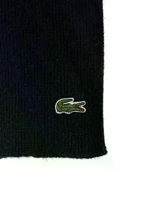 Lacoste Crocodile Appliqué Beanie