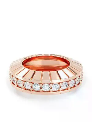 LOEV 14kt Rose Gold Diamond Eternity Cord Bracelet