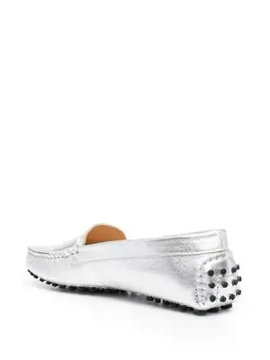 SCAROSSO Ashley Leather Penny Loafers