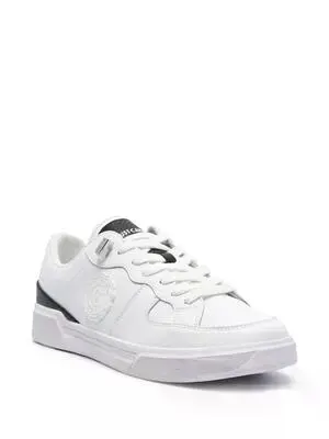 Just Cavalli Logo-patch Leather Sneakers