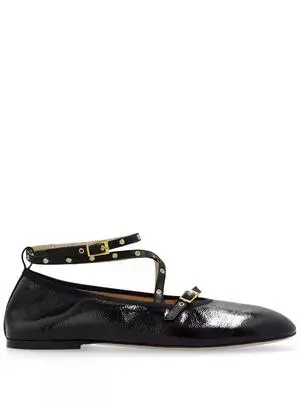 WANDLER June Ballerina Shoes With Ankle Strap