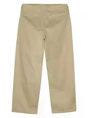 Burberry Cotton Wide-leg Trousers