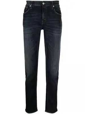 DEPARTMENT 5 Slim-fit Dark Wash Stretch-cotton Denim Jeans - Blue