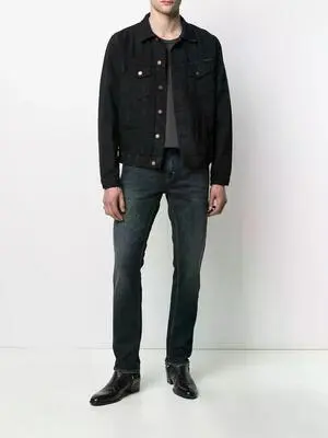 DEPARTMENT 5 Slim-fit Dark Wash Stretch-cotton Denim Jeans