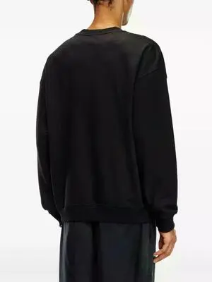 DIESEL® Logo Cut-out Sweatshirt