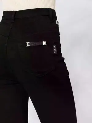 Philipp Plein Super High Waist Jeggings - Black