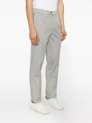 Brunello Cucinelli Pleated Tapered Trousers - Grey