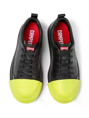 Camper Two-tone Leather Sneakers - Black