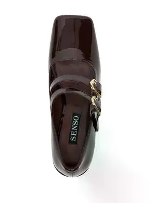 Senso 85mm Izah Buckled Pumps - Red
