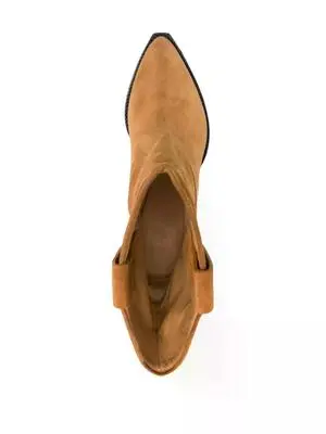 Isabel Marant Étoile Leyane 90mm Suede Boots - Brown