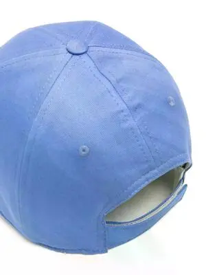 Marni Logo Embroidered Baseball Cap - Blue