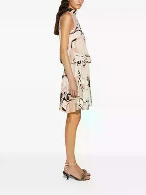 Emilio Pucci Printed Halterneck Dress