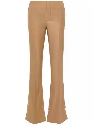 Chloé Pintuck Bootcut Trousers