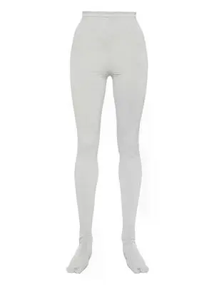 IOANA CIOLACU Two-finger Tights - Silver