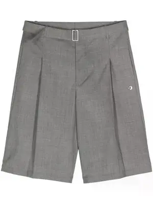 Études Studio Cooper Wool Pleated Shorts