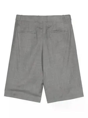 Études Studio Cooper Wool Pleated Shorts