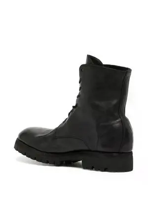 Guidi Lace-up Leather Boots