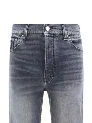 Amiri Straight-leg Washed Denim Jeans