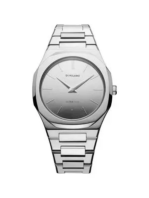 D1 MILANO Ultra Thin Mirror 38mm Watch - Silver