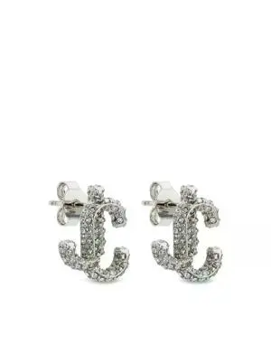 JIMMY CHOO Jc Crystal-embellished Stud Earrings