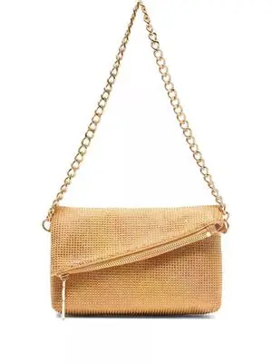 Liu Jo Rhinestone-embellished Shoulder Bag - Brown