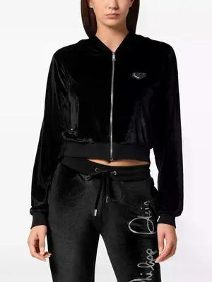 Philipp Plein Crystal Signature Hoodie