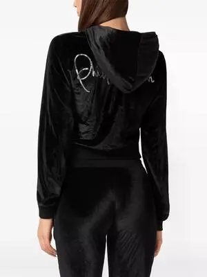 Philipp Plein Crystal Signature Hoodie