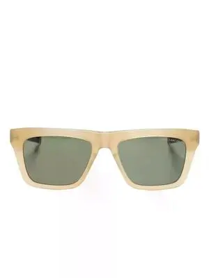 Dita Square-frame Sunglasses - Neutrals