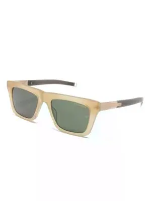 Dita Square-frame Sunglasses - Neutrals