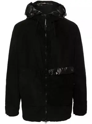 C.P. COMPANY Zipped Goggle-detail Hoodie Jacket