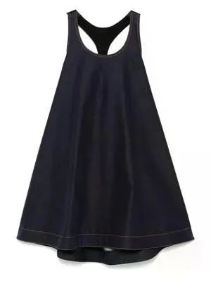 Monse Racerback Boxy Mini Dress - Blue