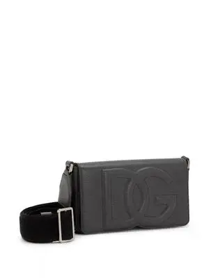 Dolce & Gabbana Logo-embossed Mini Bag - Grey