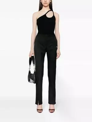 Off-White Slitted Twill Trousers