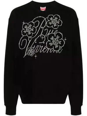 Kenzo Embroidered Cotton Sweatshirt