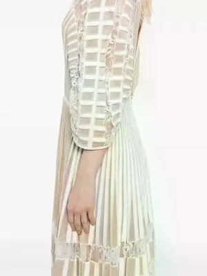 Elie Saab Knit Midi Dress