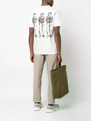 C.P. COMPANY Illustration-print Cotton T-shirt