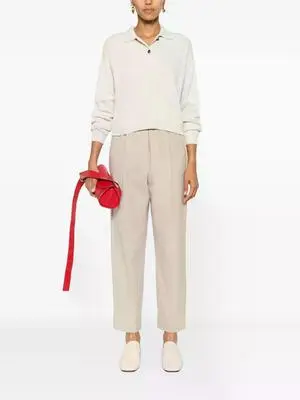 Brunello Cucinelli Cropped Tapered Track Pants