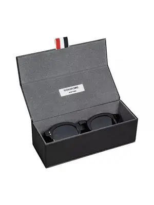 Thom Browne Oval Frame Sunglasses