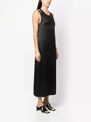 Gauchère Layered Silk Midi Dress