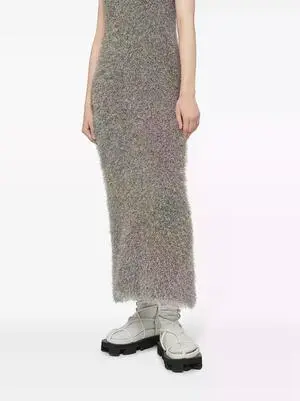 JIL SANDER V-neck Sleeveless Maxi Dress