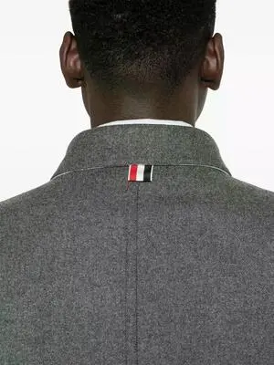 Thom Browne 4-bar Felted Shirt Jacket