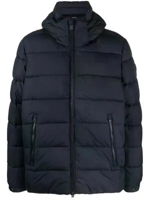 SAVE THE DUCK Zip-up Padded Jacket - Blue