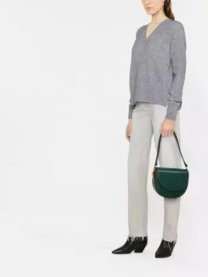 Lorena Antoniazzi Cashmere-silk Blend V-neck Jumper