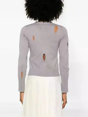 JW Anderson Slit Cardigan - Grey