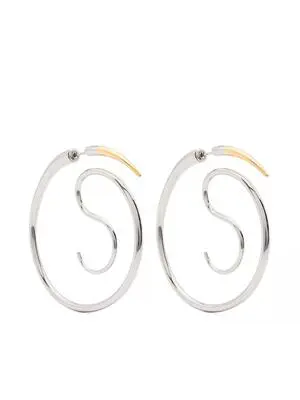 PANCONESI Spina Upside Down Hoop Earrings