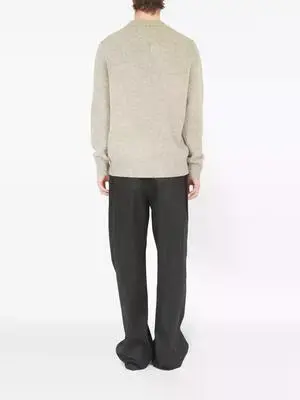 MAISON MARGIELA Crew Neck Four-stitch Jumper