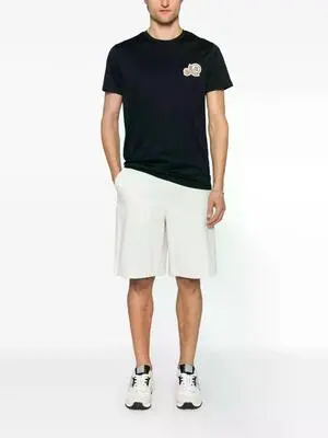 Moncler Double Logo-patch Cotton T-shirt